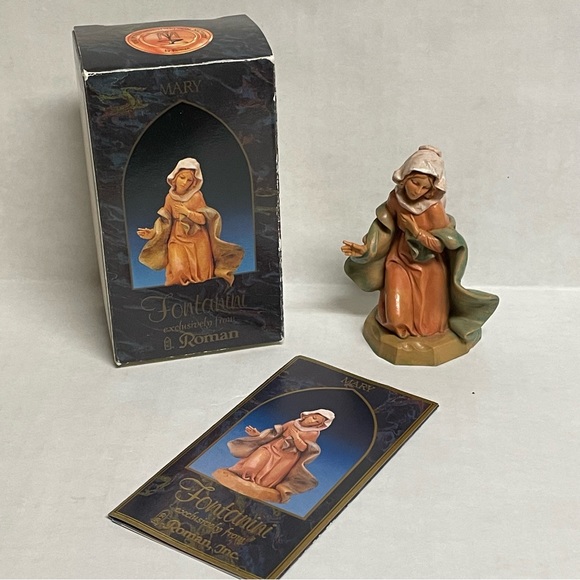 Fontanini | Holiday | Vintage 991 Fontanini Mother Mary 5 Nativity ...